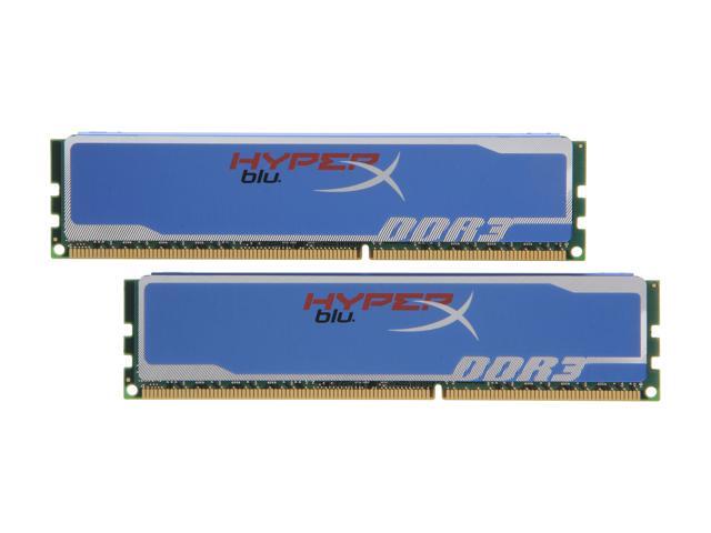 HyperX 8GB (2 x 4GB) DDR3 1333 Desktop Memory HyperX Blu Model ...
