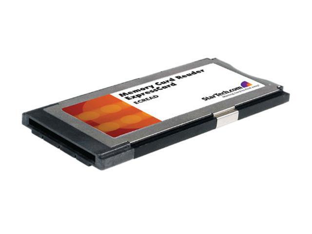 StarTech.com ECREAD ExpressCard (USB 2.0 Bus) 12-in-1 Multi Media ...