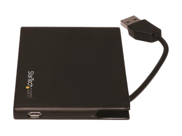 StarTech 2SD4FCRU3 Dual-Slot SD Card Reader/Writer - USB 3.0 - SD 4.0 ...