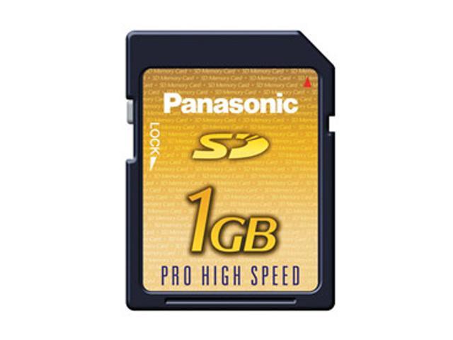 Open Box: Panasonic PRO 1GB Secure Digital (SD) Flash Card Model RP ...