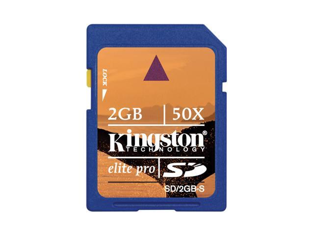 Kingston Elite Pro 2GB Secure Digital (SD) Flash Card Model SD/2GB-S ...