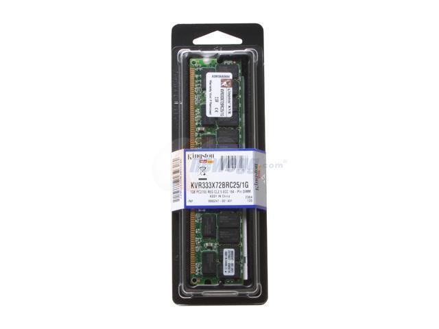 Kingston 1GB ECC Registered DDR 333 (PC 2700) Server Memory Model ...