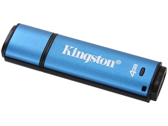 Kingston DataTraveler Vault - Privacy Edition 4GB USB 2.0 Flash Drive ...