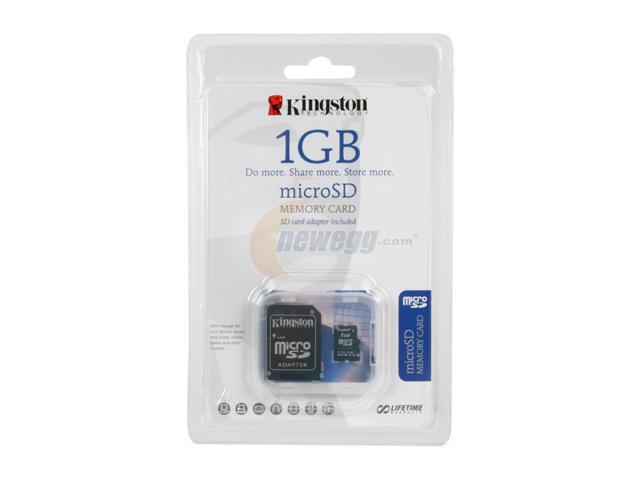 Kingston 1GB MicroSD Flash Card (25pcs) Model SDC/1GB-25PKR - Newegg.com