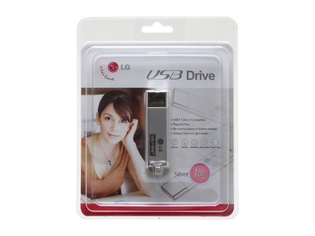 LG Xtick Silver 1GB Flash Drive (USB2.0 Portable) - Newegg.com