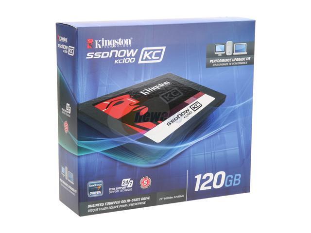 Kingston SSDNow KC100 Series 2.5" 120GB SATA III Internal Solid State Drive (SSD) (upgrade ...