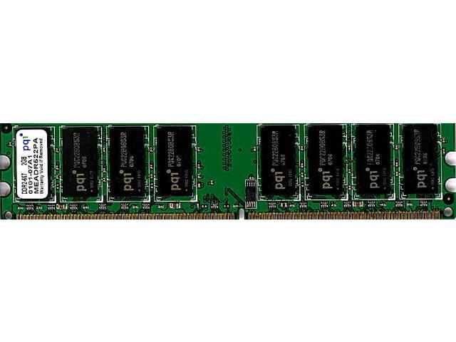 PQI 2GB DDR2 667 (PC2 5400) Desktop Memory Model MAC42GUOE - Newegg.com