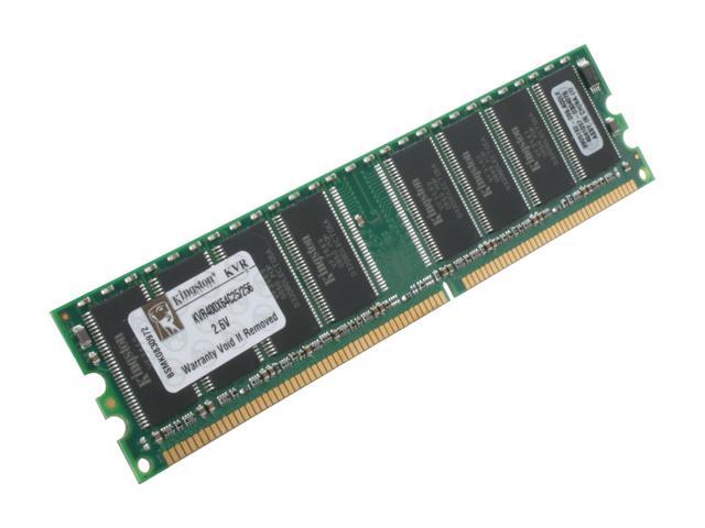 Kingston ValueRAM 256MB DDR 400 (PC 3200) System Memory Model ...