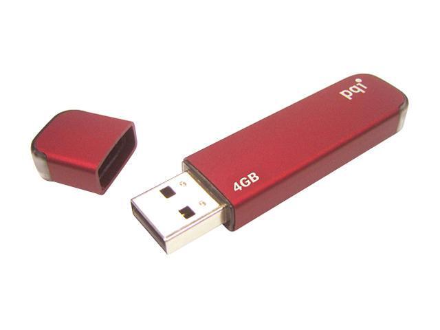 PQI U310 4GB Red Flash Drive (USB2.0 Portable) - Newegg.com