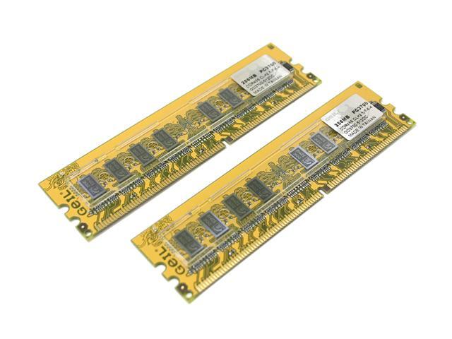 Open Box: GeIL Golden Dragon 512MB (2 x 256MB) DDR 466 (PC 3700) Dual ...