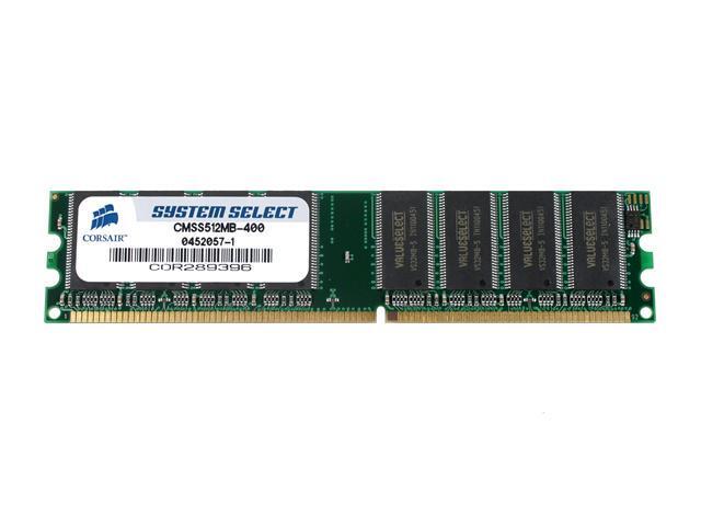 CORSAIR 512MB 184-Pin DDR SDRAM System Specific Memory - Newegg.com