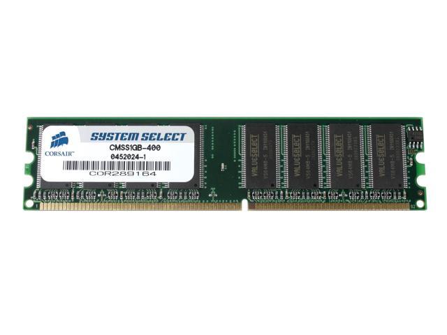 CORSAIR 1GB 184-Pin DDR SDRAM System Specific Memory For Apple - Newegg.com