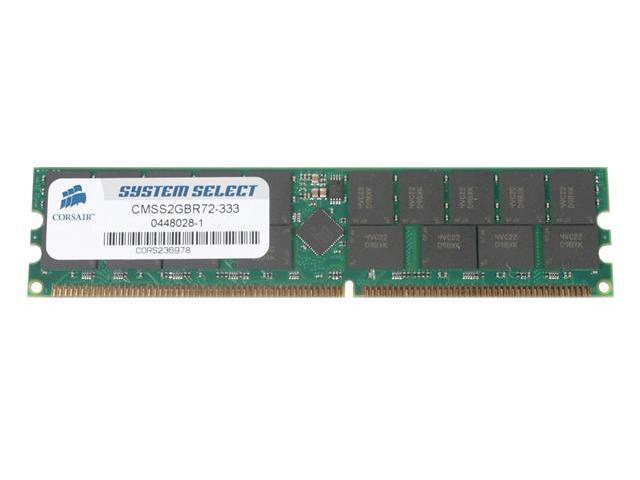 CORSAIR 2GB 184-Pin DDR SDRAM System Specific Memory For IBM - Newegg.com