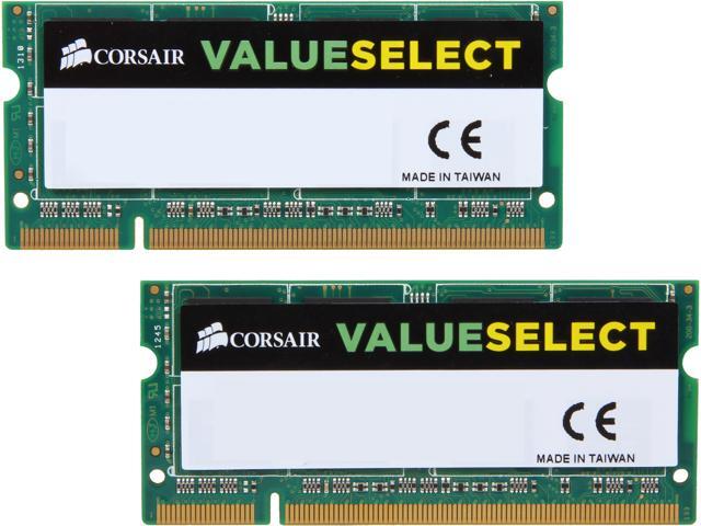 CORSAIR 4GB (2 x 2GB) 200-Pin DDR2 SO-DIMM DDR2 667 (PC2 5300) Dual ...