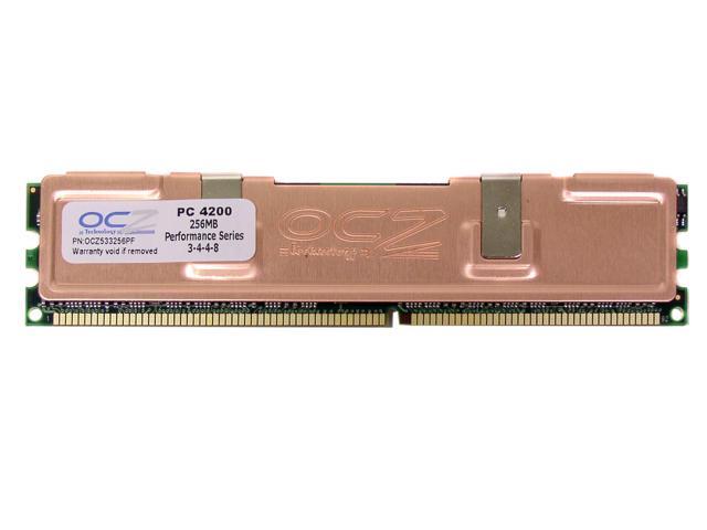 OCZ Peroformance 256MB DDR 533 (PC 4200) System Memory Model ...