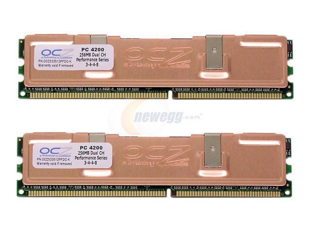 Open Box: OCZ 1GB DDR 533 (PC 4200) System Memory Model OCZ533512PFDC-K ...