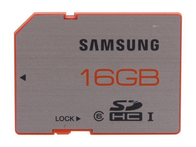SAMSUNG Plus 16GB Secure Digital High-Capacity (SDHC) Flash Card Model ...