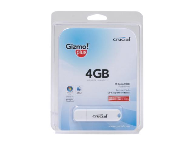 Crucial Gizmo! Plus 4GB Flash Drive (USB2.0 Portable) - Newegg.com