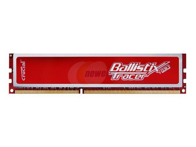 Crucial Ballistix Tracer 1GB DDR3 1600 (PC3 12800) Desktop Memory w ...
