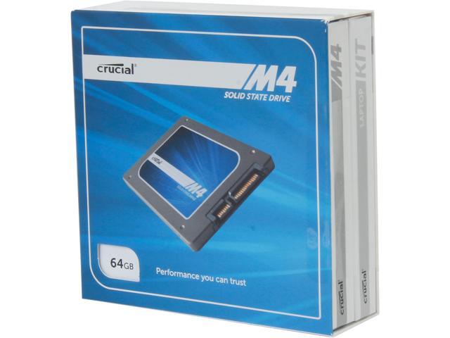 Crucial M4 2.5" 64GB SATA III MLC 7mm Internal Solid State Drive (SSD ...