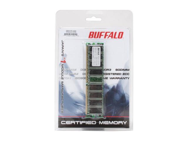 BUFFALO Certified 256MB DDR 400 (PC 3200) System Memory Model DD4333 ...
