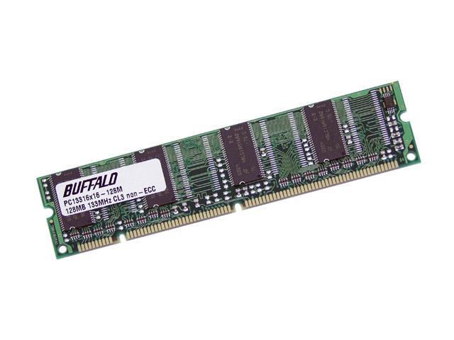BUFFALO 128MB PC 133 System Memory Model PC13316X16-128 - Newegg.com
