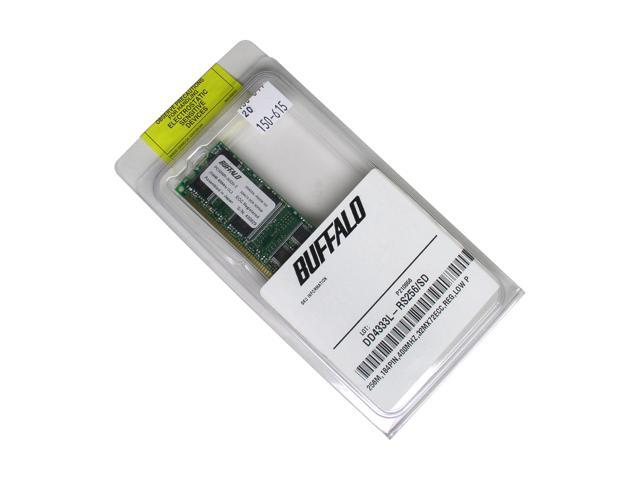 BUFFALO 256MB ECC Registered DDR 400 (PC 3200) System Memory Model ...