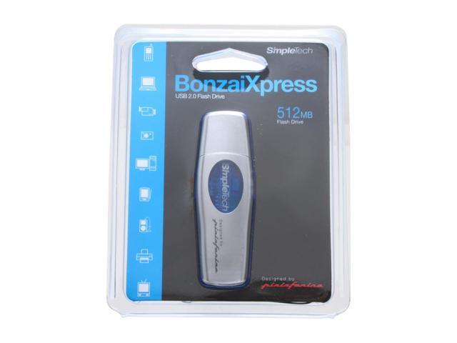 SimpleTech BonzaiXpress 512MB Flash Drive (USB2.0 Portable) - Newegg.com