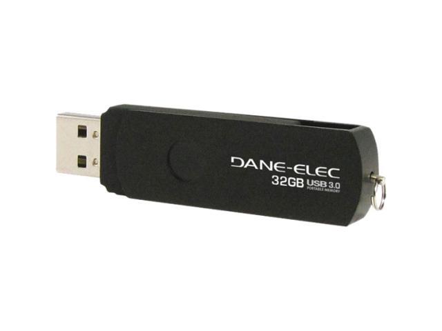 Dane-Elec 32 GB USB 3.0 Flash Drive - Black - Newegg.com