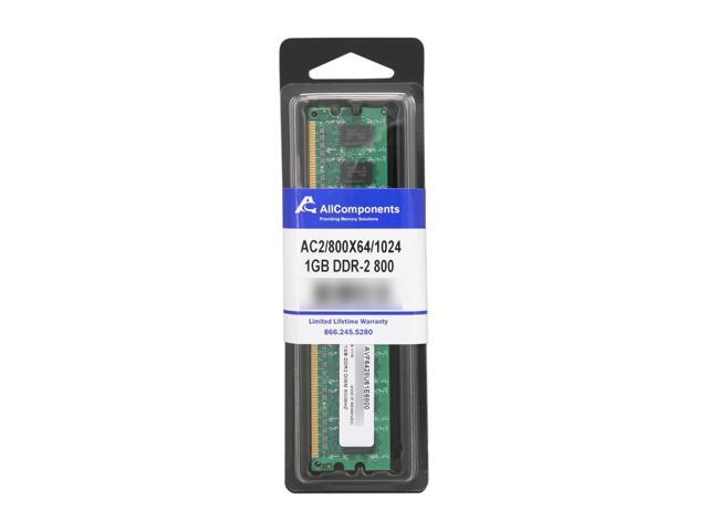 AllComponents 1GB DDR2 800 (PC2 6400) Desktop Memory Model AC2/800X64 ...