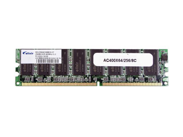 AllComponents 256MB DDR 400 (PC 3200) Desktop Memory Model AC400X64/256 ...