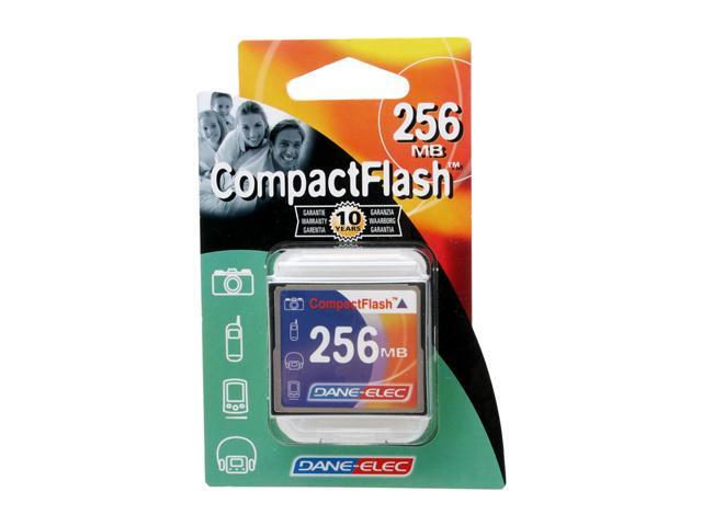 DANE-ELEC 256MB Compact Flash (CF) Flash Media Model DA-CF256 - Newegg.com