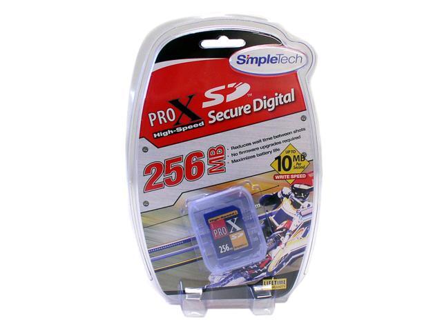 SimpleTech 256MB Secure Digital (SD) Flash Media Model STI-PROXSD/256 ...