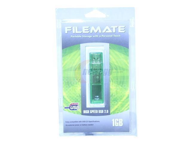 Wintec FileMate (Green) 1GB Flash Drive (USB2.0 Portable) - Newegg.com