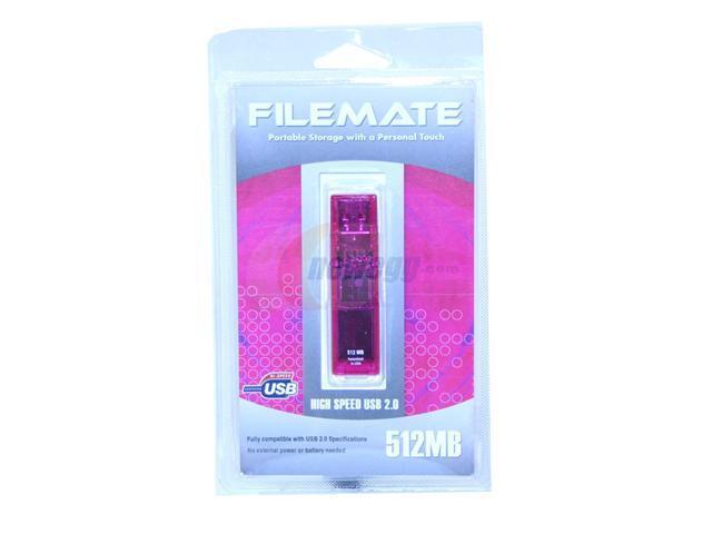 Wintec FileMate (Pink) 512MB Flash Drive (USB2.0 Portable) - Newegg.com