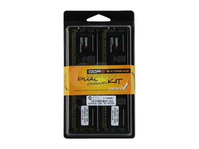 Wintec AMPX 2GB (2 x 1GB) DDR2 1066 (PC2 8500) Dual Channel Kit Desktop ...