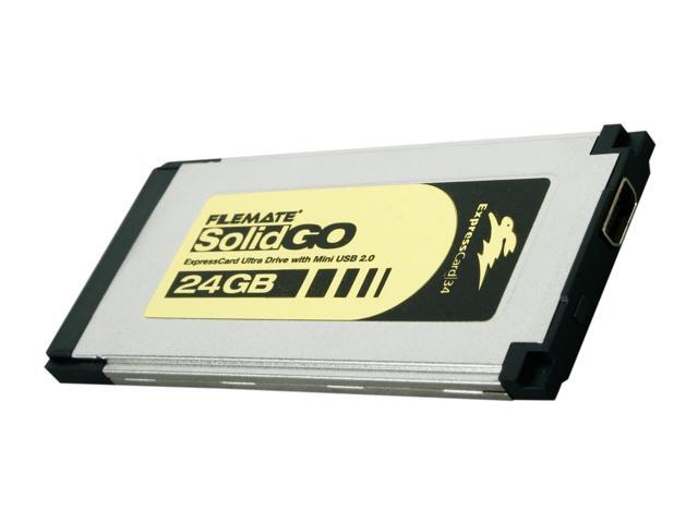 Wintec FileMate SolidGO 24GB ExpressCard 34 with Mini USB 2.0 External ...