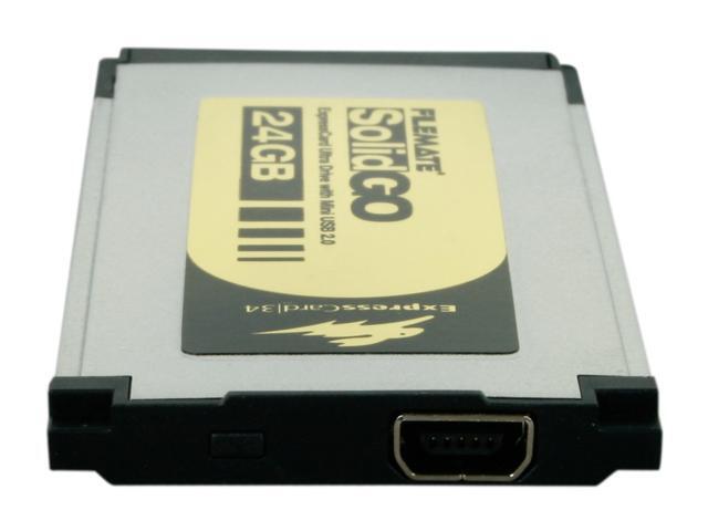 Wintec FileMate SolidGO 24GB ExpressCard 34 with Mini USB 2.0 External ...
