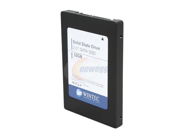 Wintec N1 Series 2.5" 32GB SATA II MLC Internal Solid State Drive (SSD ...