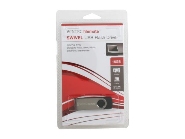 Wintec 16GB FileMate Swivel USB Flash Drive - Newegg.com