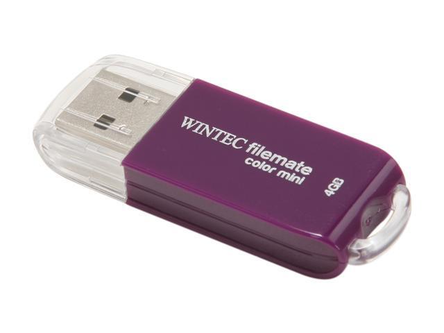 Wintec FileMate Color Mini 4GB USB 2.0 Flash Drive (Purple) - Newegg.ca
