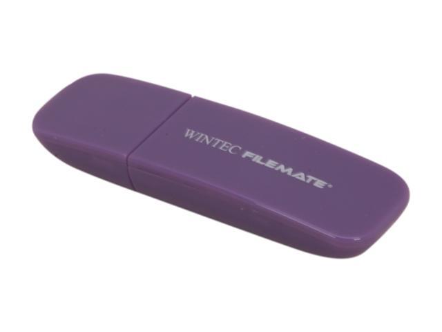 Wintec FileMate Contour 8GB USB 2.0 Flash Drive (Purple) - Newegg.com