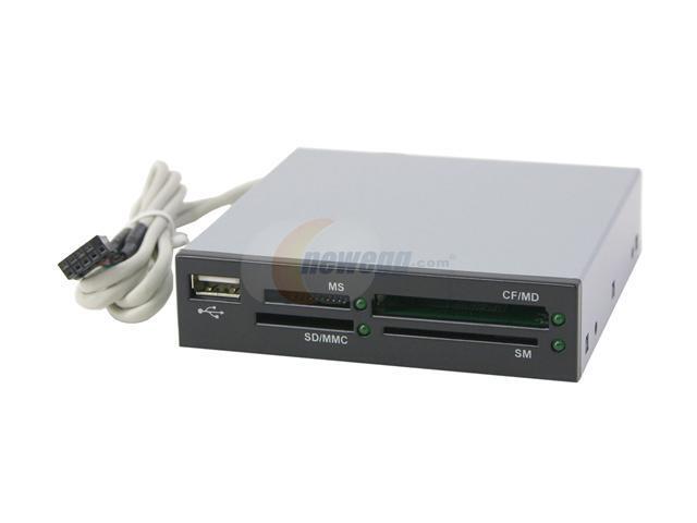 AMC AICR-01-BK All in one USB 2.0 Card Reader - Newegg.com
