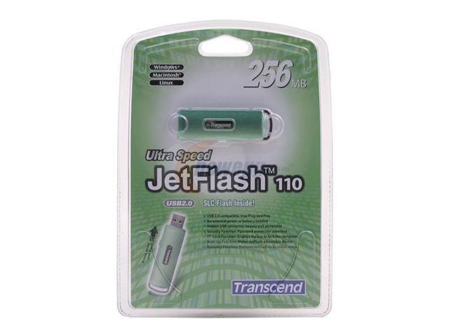 Transcend JETFLASH 110 256MB Flash Drive (USB2.0 Portable) - Newegg.com