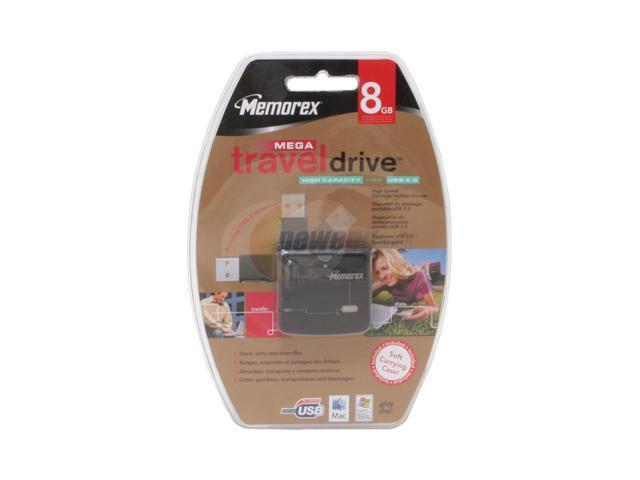 Memorex Mega TravelDrive 8GB Flash Drive (USB2.0 Portable) - Newegg.com