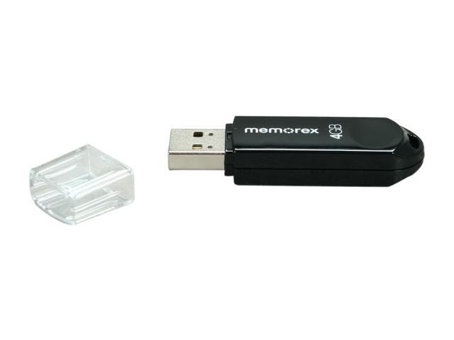 Memorex Mini TravelDrive 4GB USB 2.0 Flash Drive (Black) - Newegg.com