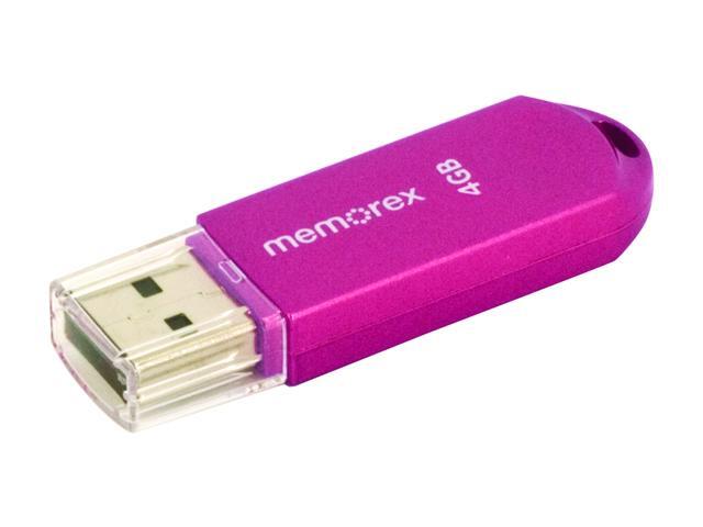 Memorex Mini TravelDrive 4GB USB 2.0 Flash Drive (Pink) - Newegg.com