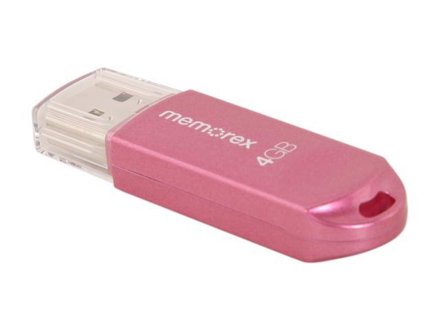 Memorex Mini TravelDrive 4GB USB 2.0 Flash Drive (Light Pink) - Newegg.com