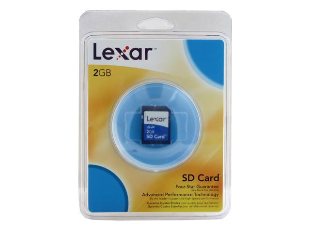 Lexar 2GB Secure Digital (SD) Flash Card Model SD2GB-231 - Newegg.com