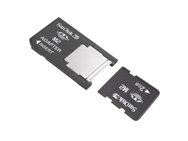SanDisk 2GB Memory Stick Micro (M2) Flash Card Model SDMSM2-2048-A10M ...